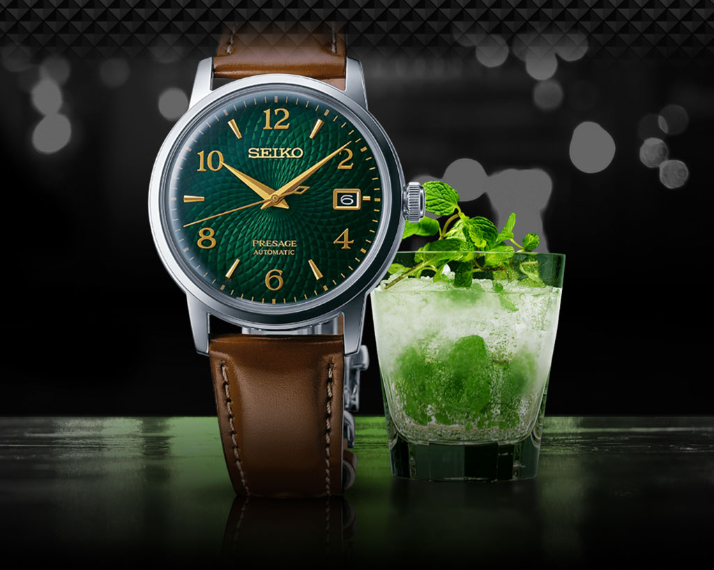 Presage Cocktail Time 2020 – Confira a versão Seiko para o drink Mojito ...