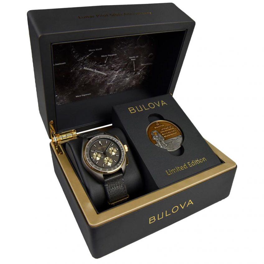 Bulova Moon Lunar Pilot de edição limitada – 50 anos de história e ...