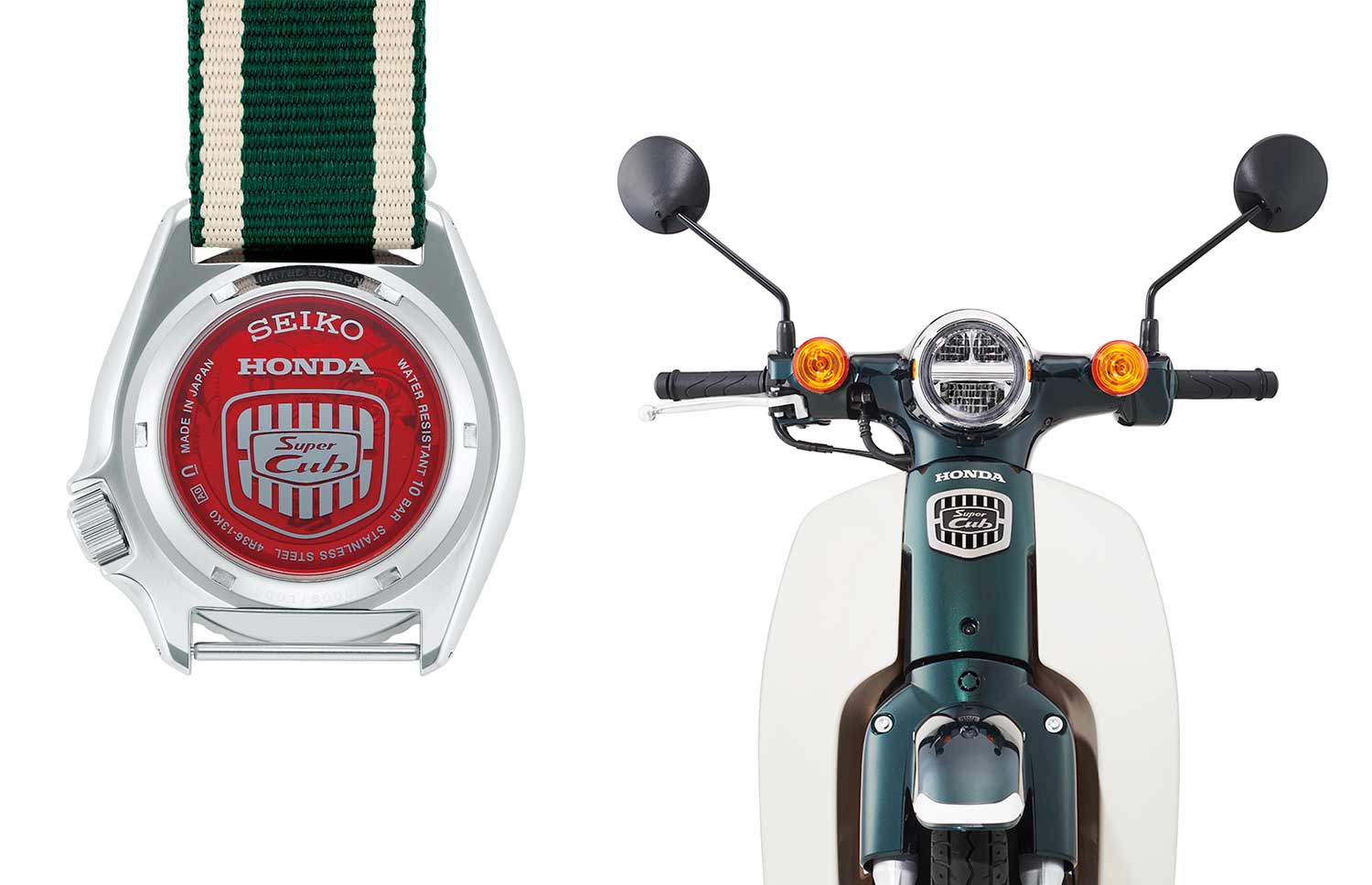 Motocicleta Super Cub da Honda é homenageada pela Seiko em relógio ...