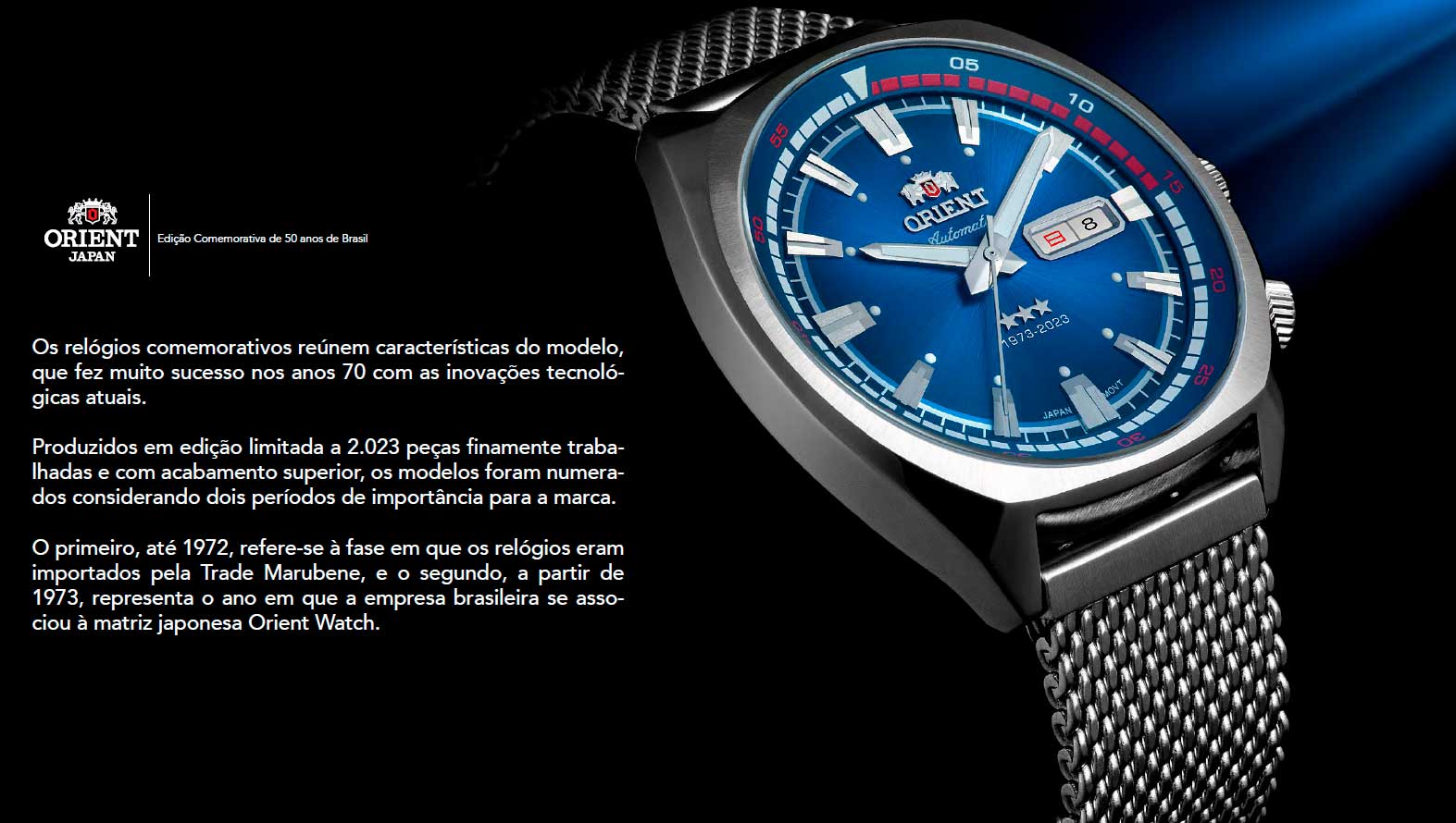 Orient celebra 50 anos no Brasil com dupla de relógios limitados e ...