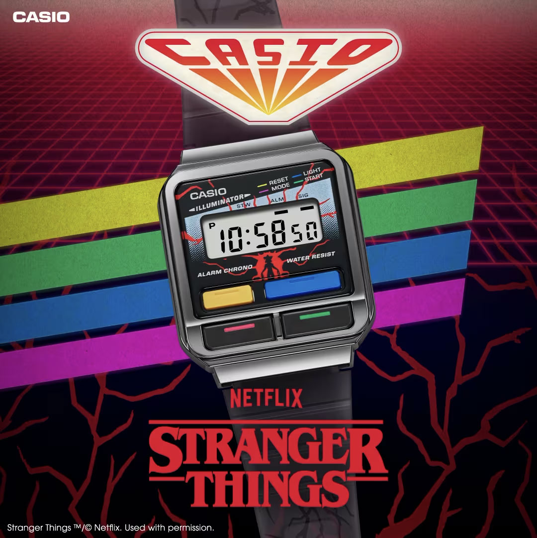 Casio apresenta colab Stranger Things e revive seus relógios A-120 ...