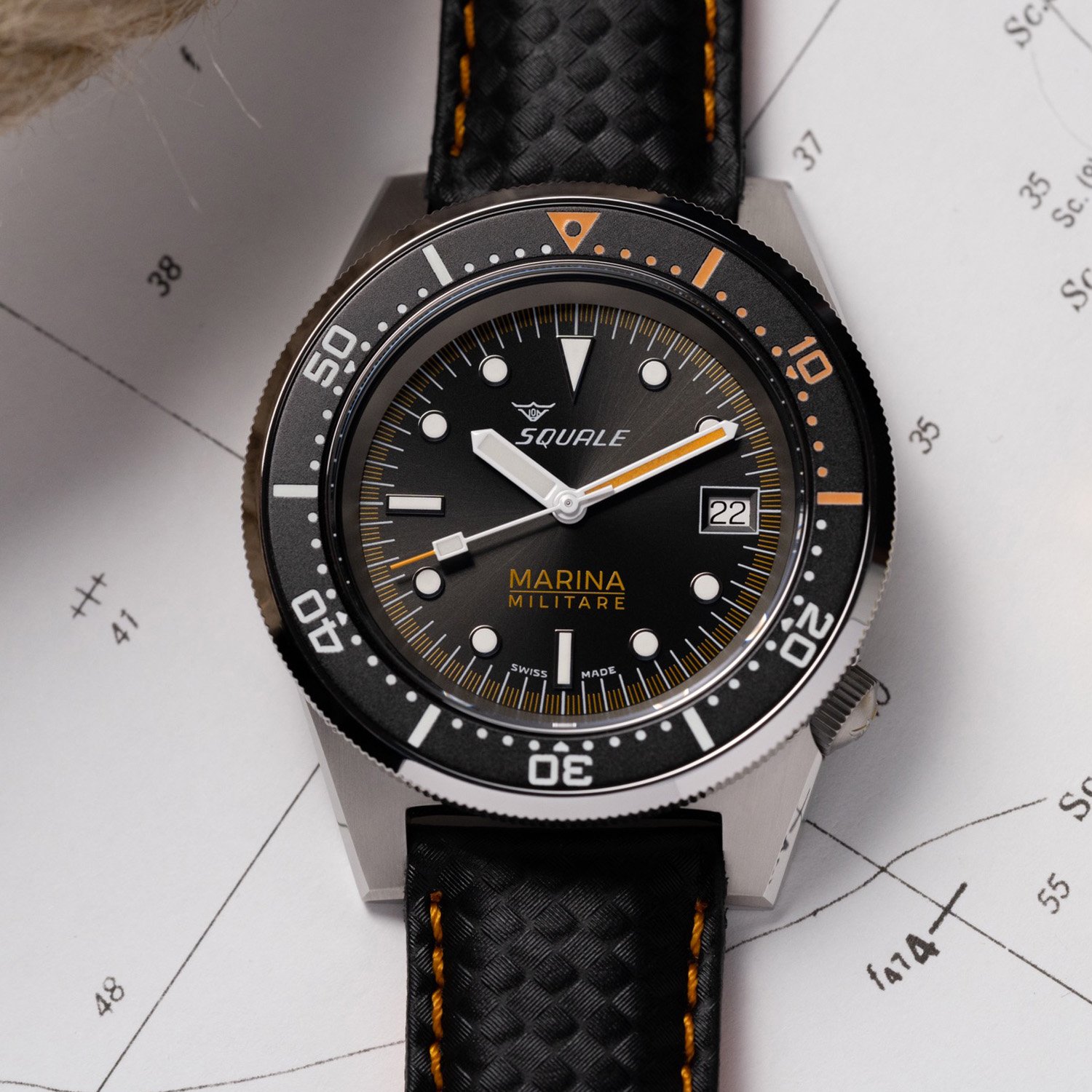 Somente 500 no Mundo: Descubra o Exclusivo Squale Marina Militare ...